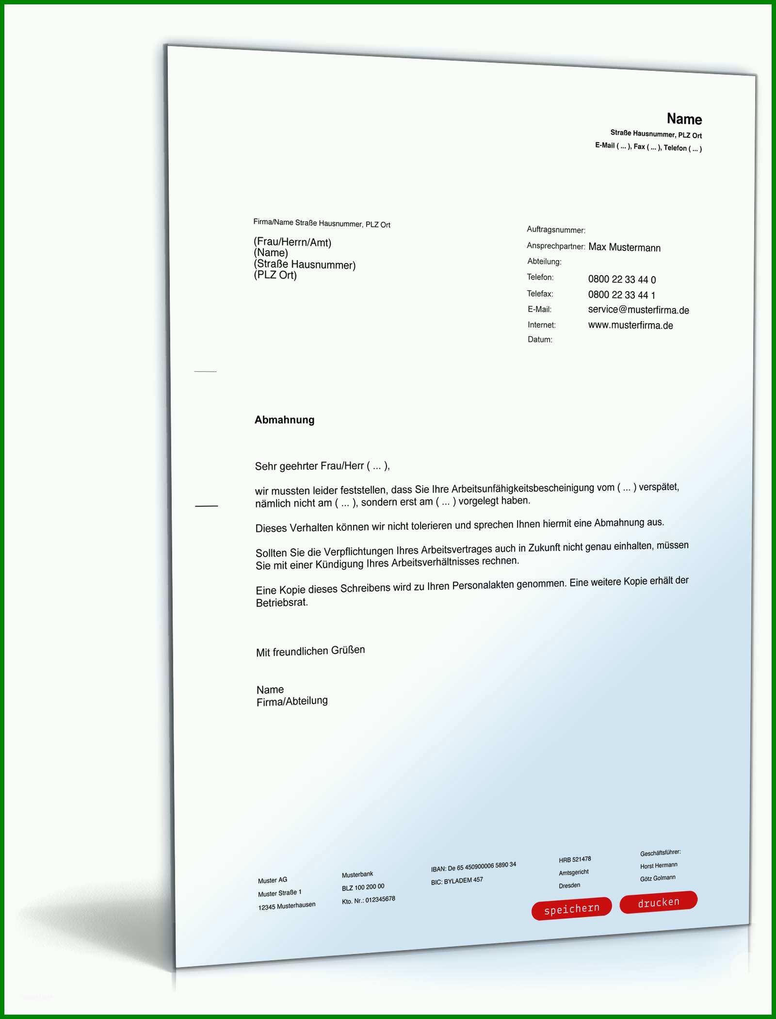 Atemberaubend Muster Abmahnung Verspäteter Arbeitsunfähigkeitsattest 687023 Atemberaubend Muster Abmahnung Verspäteter Arbeitsunfähigkeitsattest 687023